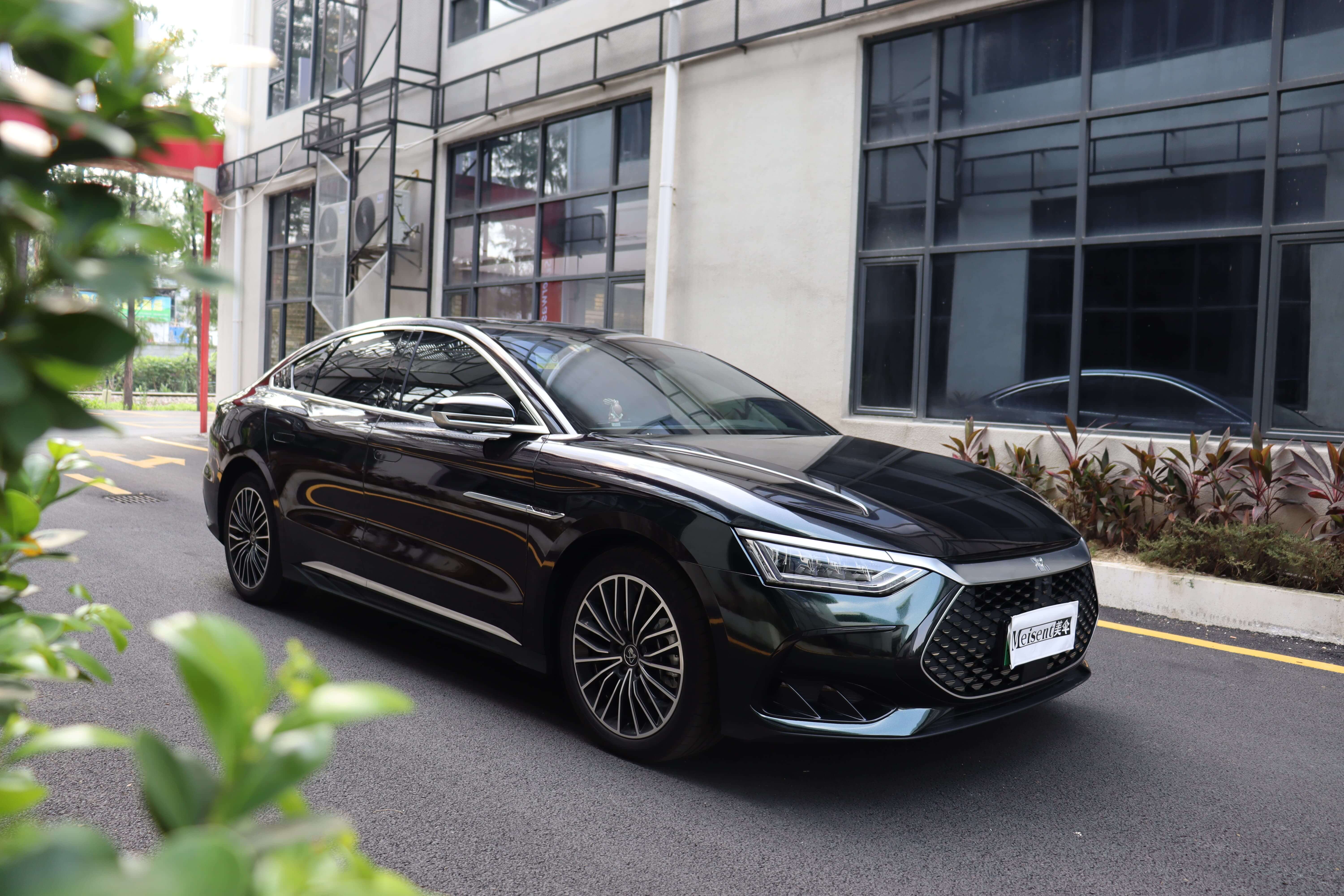 比亚迪汉-金属祖母石绿 - Meisent Film 改色膜官网