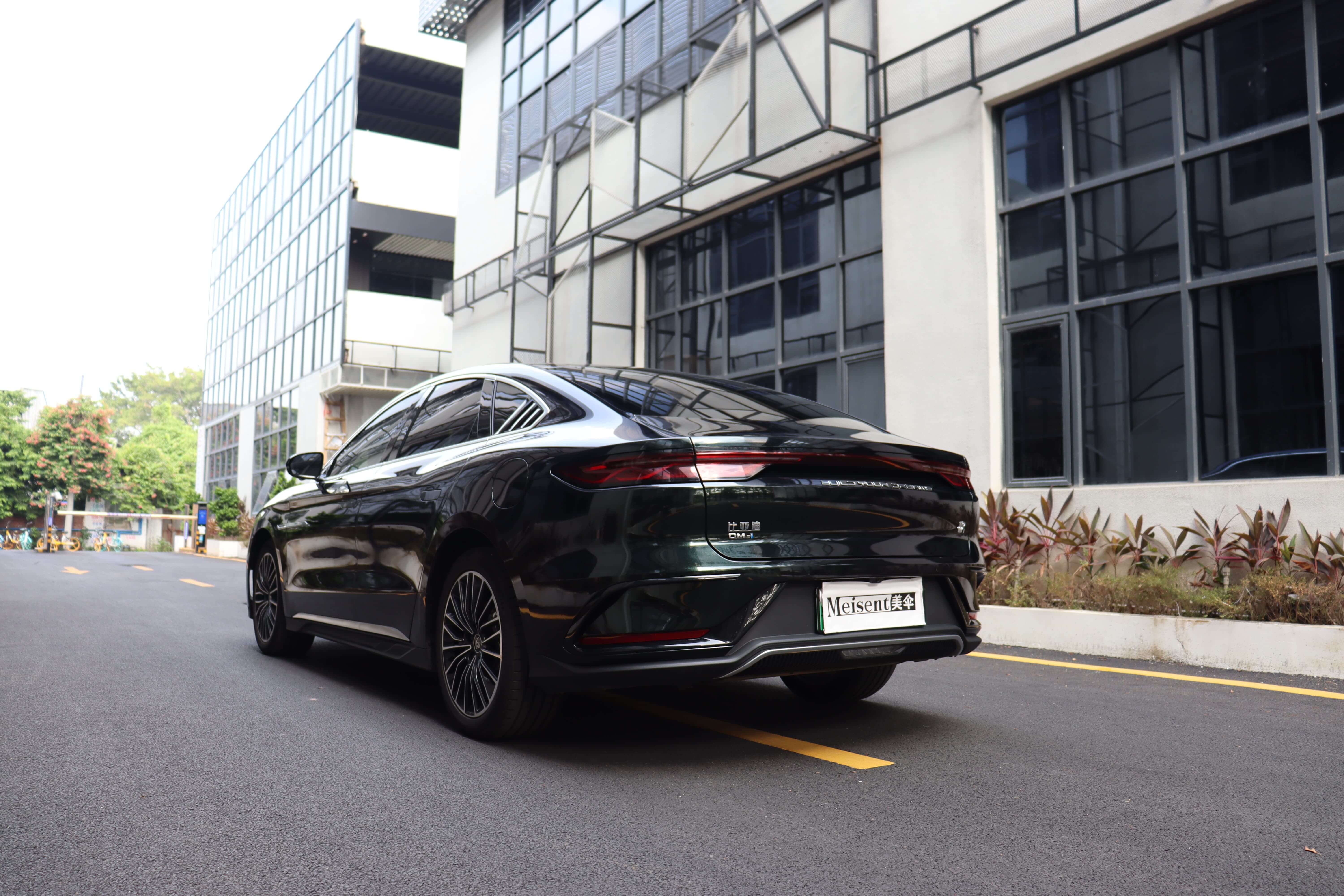 比亚迪汉-金属祖母石绿 - Meisent Film 改色膜官网