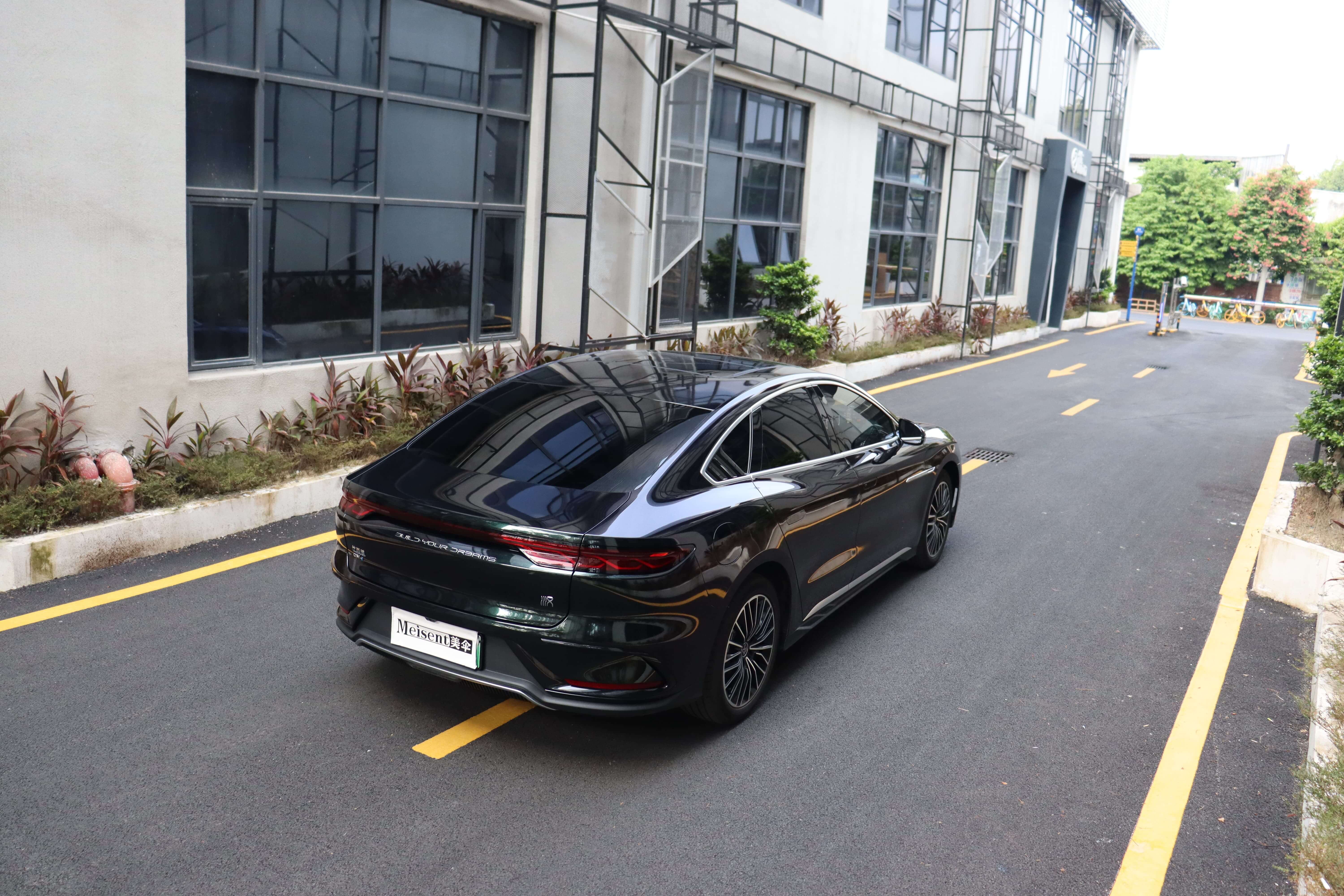 比亚迪汉-金属祖母石绿 - Meisent Film 改色膜官网